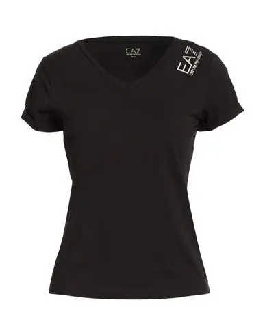 EA7 T-shirt Size Cotton, Elastane - Black