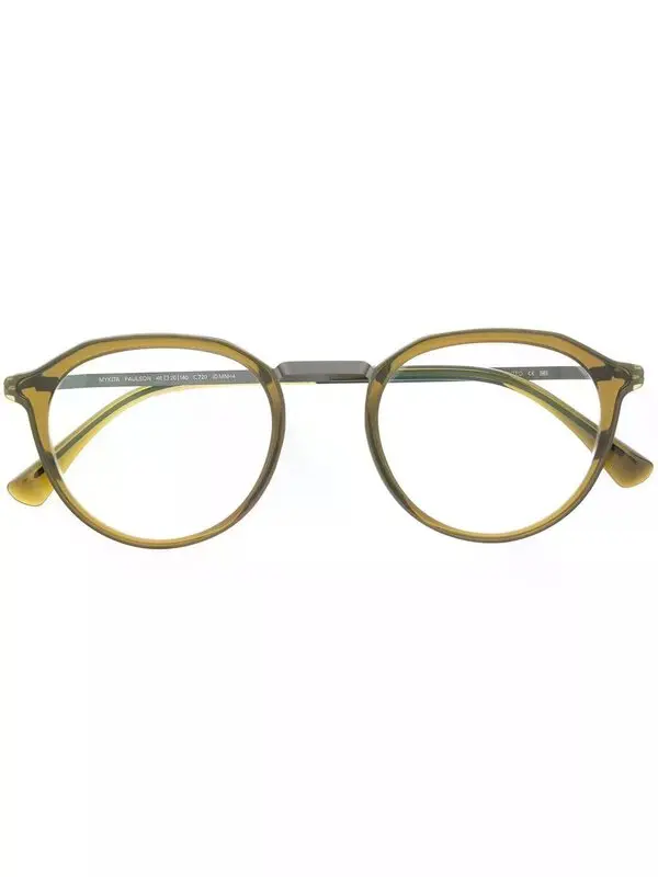 Mykita Paulson Round-frame Glasses - Neutrals