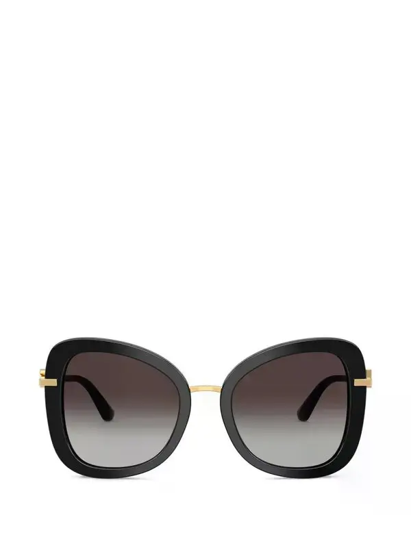 Dolce & Gabbana Oversized Frame Sunglasses - Black