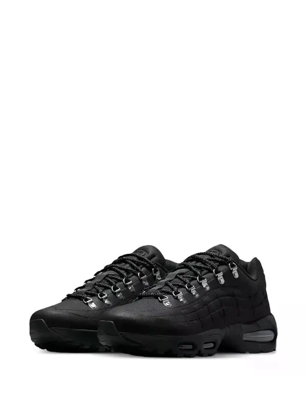 Nike Air Max 95 Lace-up Sneakers - Black