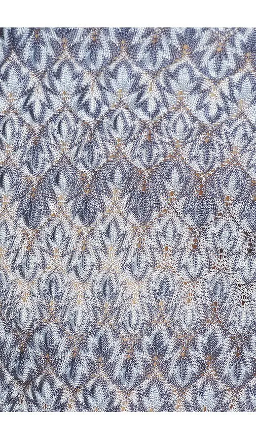 Hanne Bloch Knit Scarf Top And Skirt Set