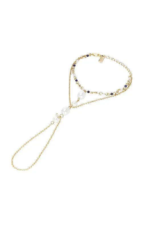 PETIT MOMENTS Dune Hand Chain - Gold