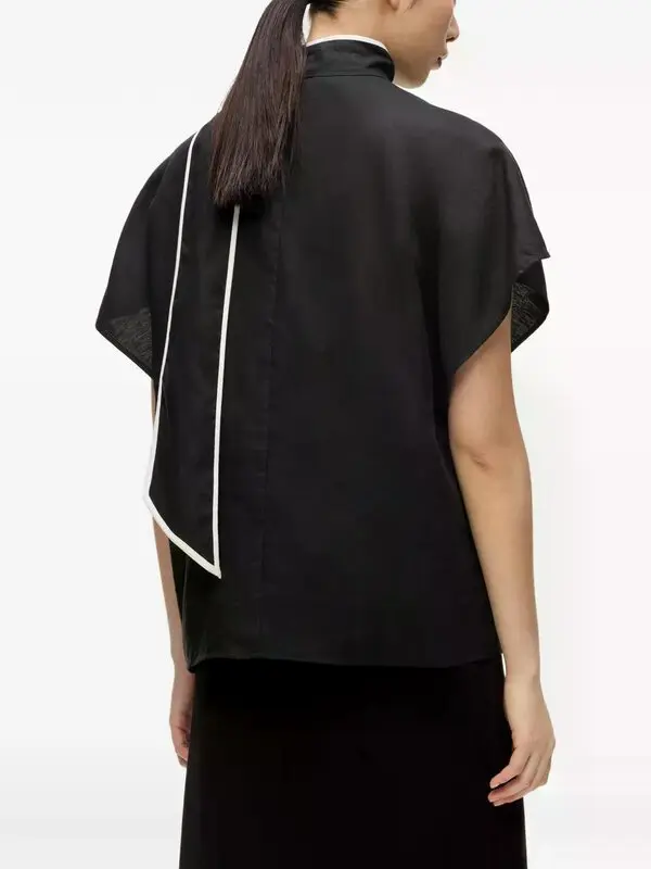 Karl Lagerfeld Tie-detail Blouse