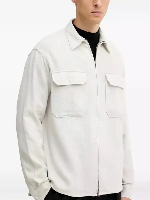 Armani Exchange Flap-pocket Zip Shirt