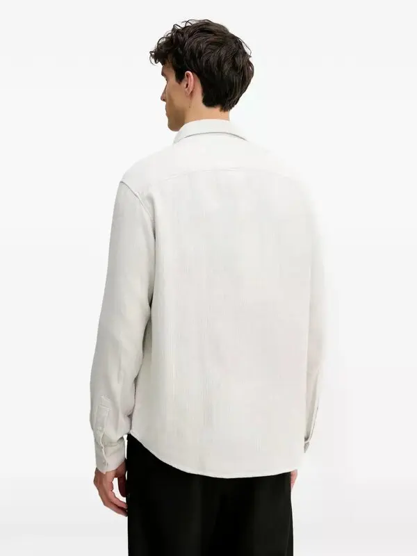 Armani Exchange Flap-pocket Zip Shirt