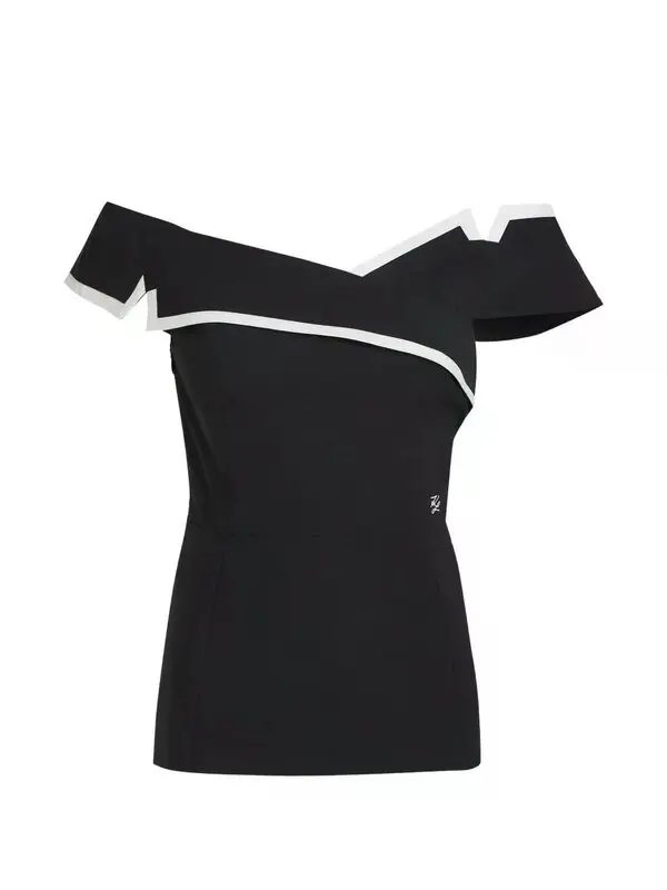 Karl Lagerfeld Off-shoulder Top