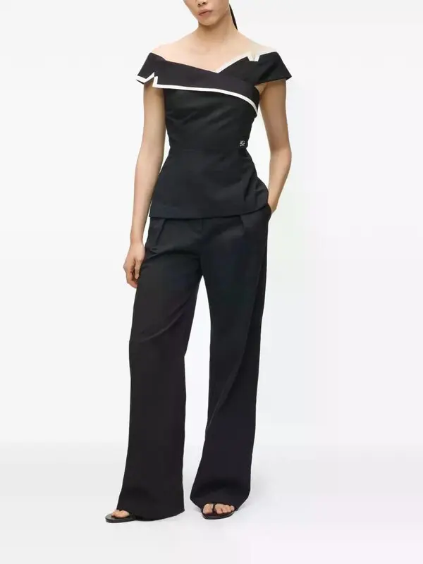Karl Lagerfeld Off-shoulder Top