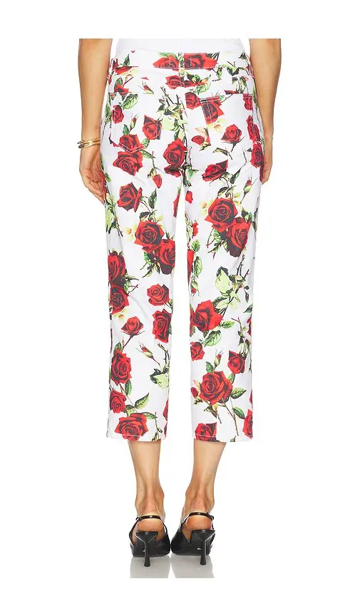 L'Agence Blaine Low Rise Crop Stovepipe Jean