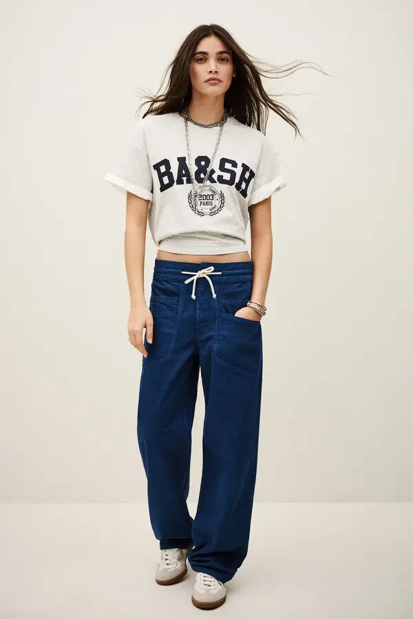 Ba&sh Fima Pant - Blue