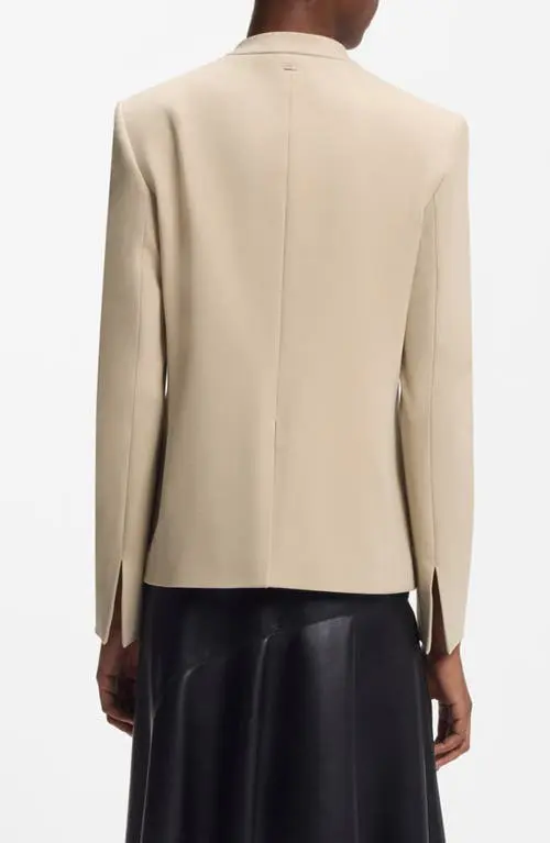 BOSS Jemma Collarless Jacket