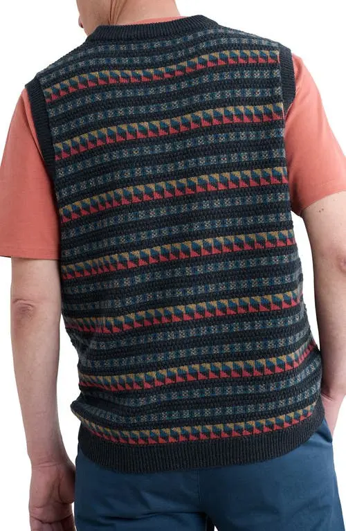 SEASALT CORNWALL Walt Fair Isle Wool Blend Vest
