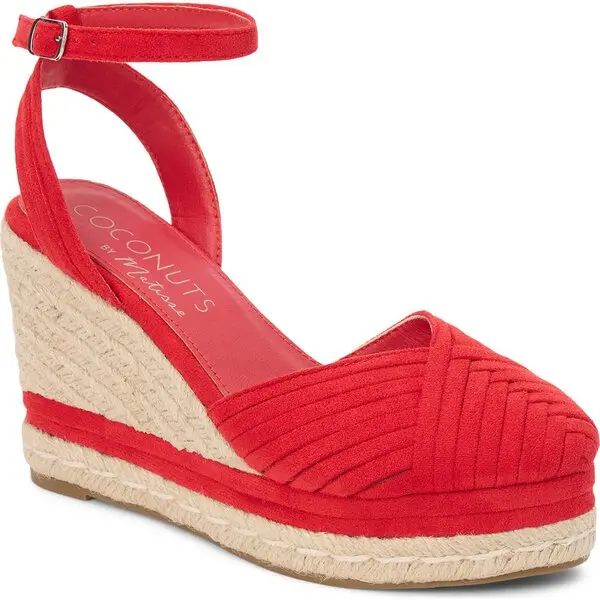 Matisse Becca Wedge Sandal - Red