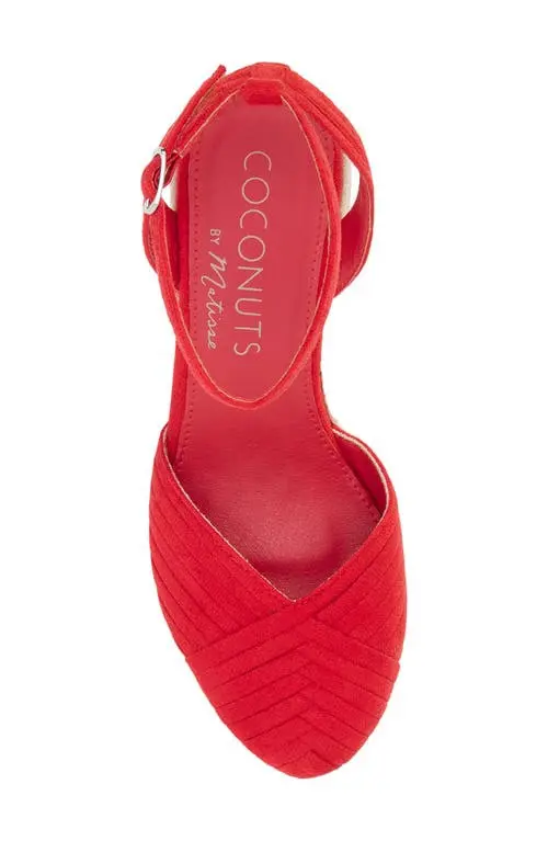 Matisse Becca Wedge Sandal - Red
