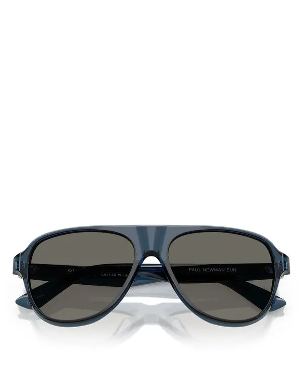 Oliver Spencer Aviator Sunglasses, 57mm