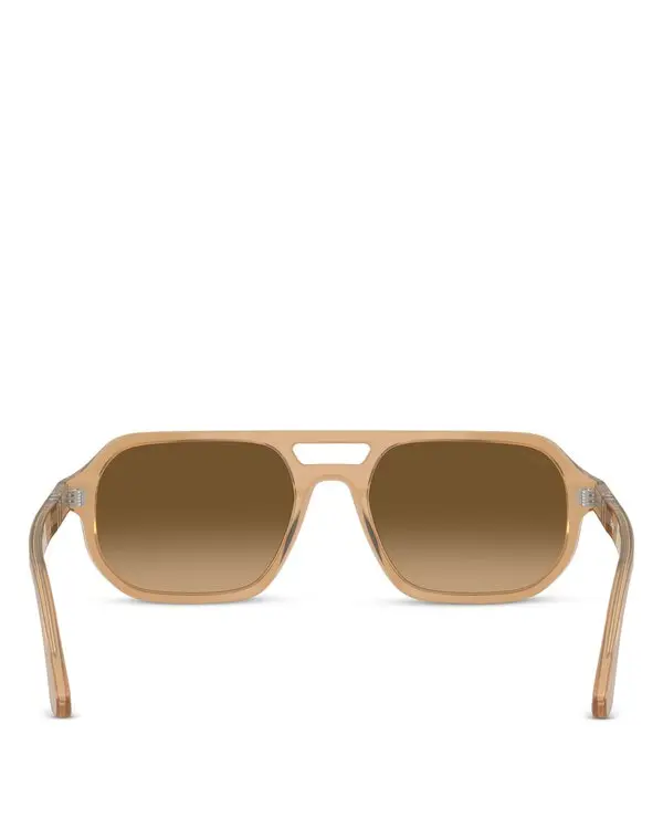Persol 59mm Pillow Sunglasses - Opal Beige