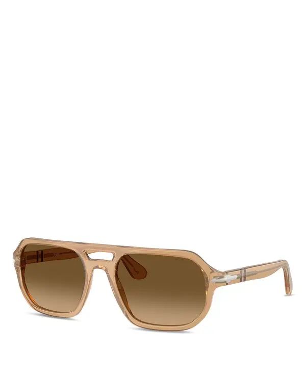 Persol 59mm Pillow Sunglasses - Opal Beige