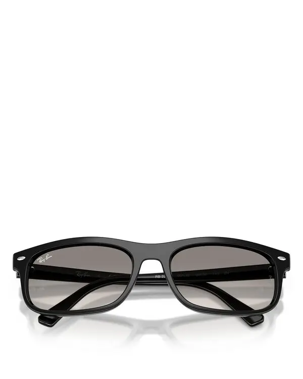 Ray-ban Rectangular 57mm Sunglasses - Black