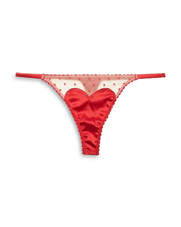 Fleur Du Mal Amour Thong - Rouge