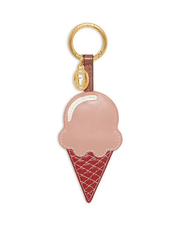 Gerard Darel Gelato Leather Bag Charm - Pink