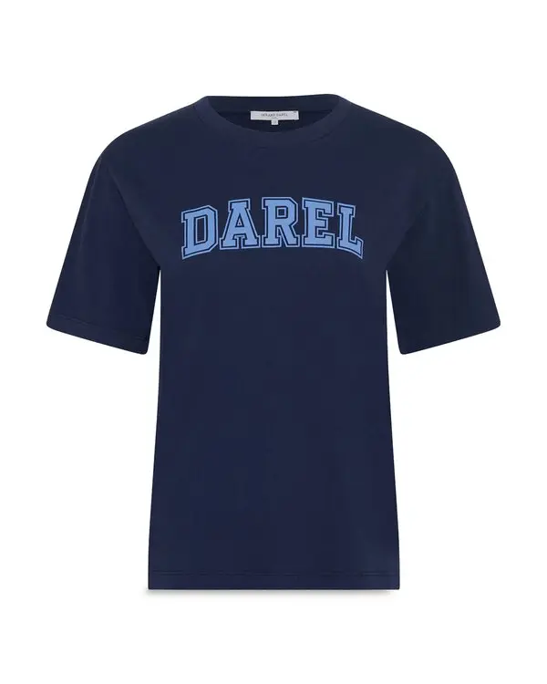 Gerard Darel Melly Varsity T-shirt - Navy