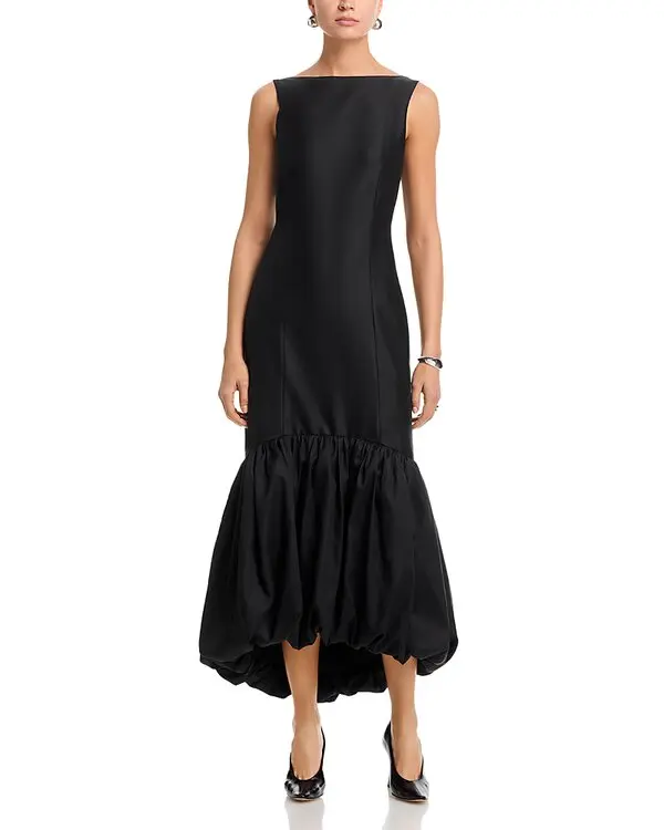 RÓHE Voluminous Peplum Dress