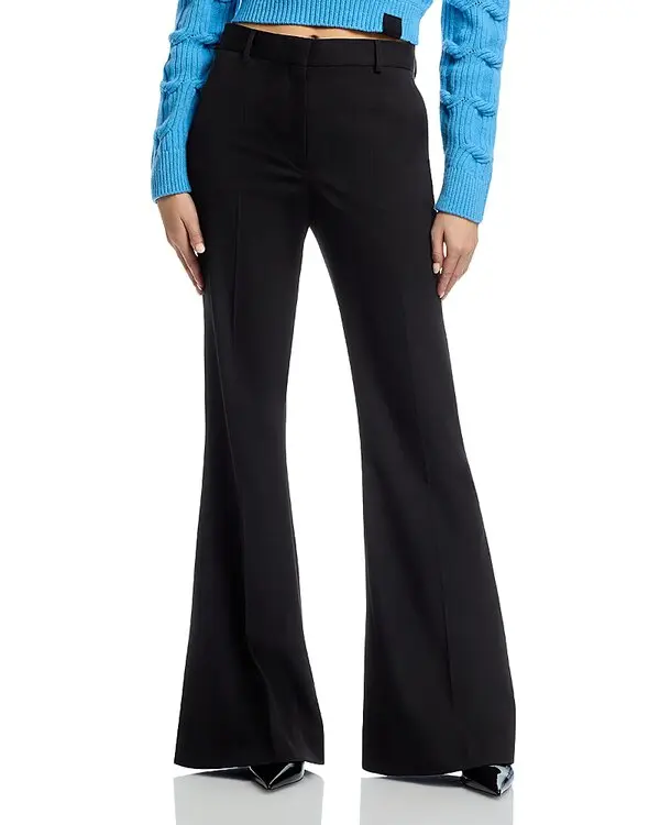 Stella McCartney Low Rise Bootcut Wool Pants