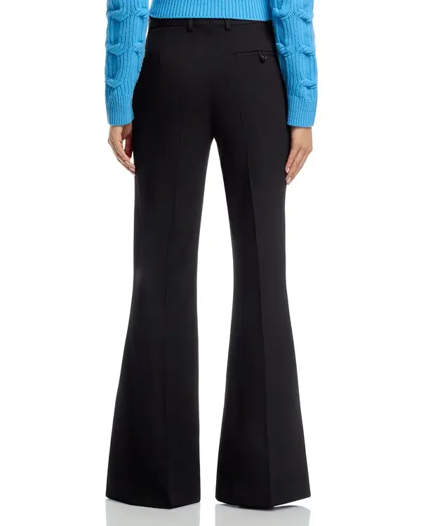 Stella McCartney Low Rise Bootcut Wool Pants