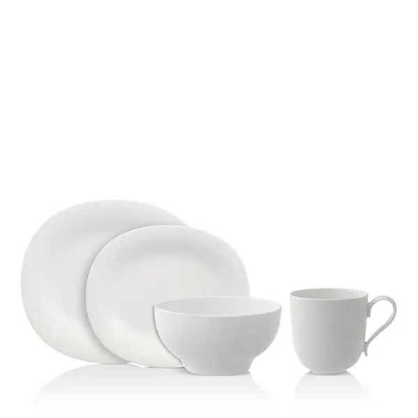 VILLEROY & BOCH Oblong New Cottage 4-piece Place Setting - No Color