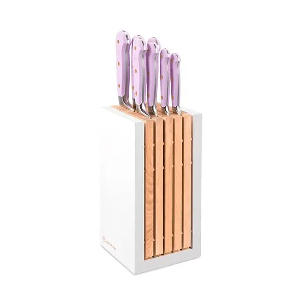 WUSTHOF 8 Piece Knife Block Set - Purple Yam