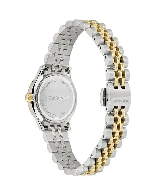 FERRAGAMO Edge Skeleton Automatic Watch, 42mm