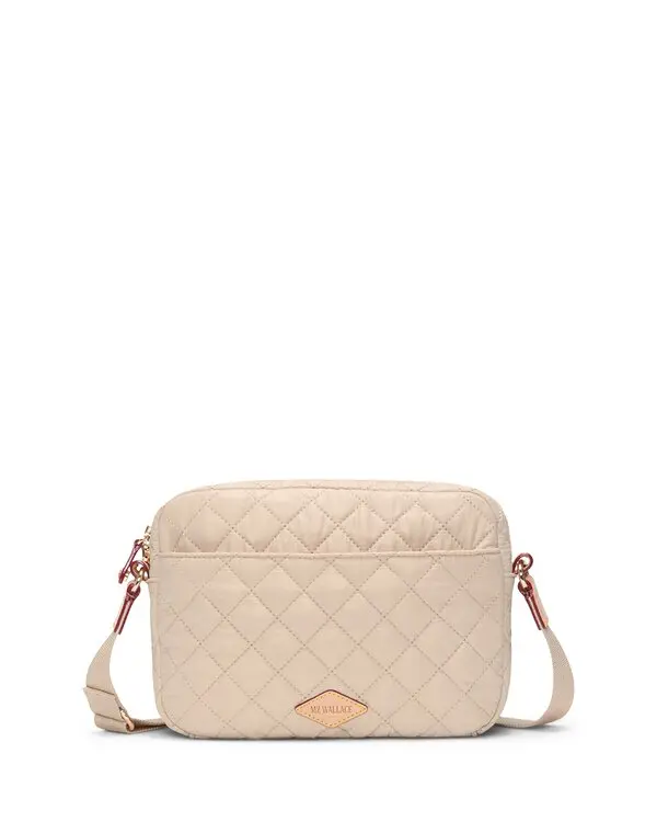 Mz Wallace Small Metro Camera Bag Ii - Buff/gold