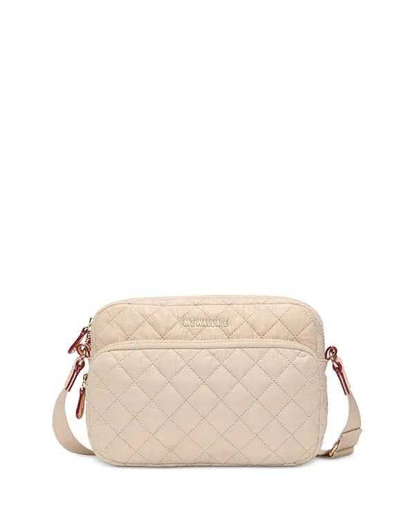 Mz Wallace Small Metro Camera Bag Ii - Buff/gold