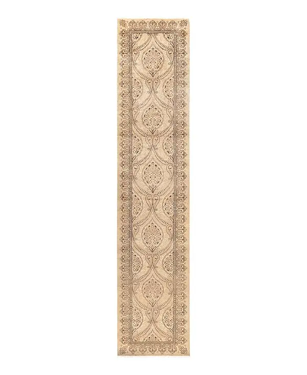 Bloomingdale'S Mogul M1622 Runner Area Rug 2'7x12'4 - Ivory