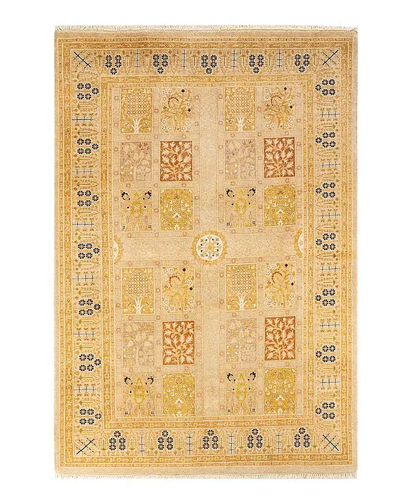 Bloomingdale'S Mogul M1323 Area Rug 4'2x6'2 - Ivory