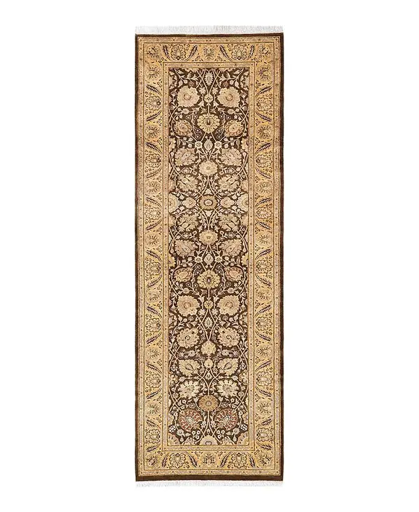 Bloomingdale'S Mogul M1674 Runner Area Rug 2'6x8'0 - Brown