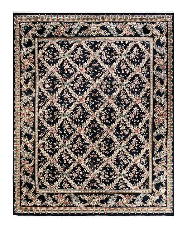 Bloomingdale'S Mogul M1406 Area Rug 9'0x11'7 - Black