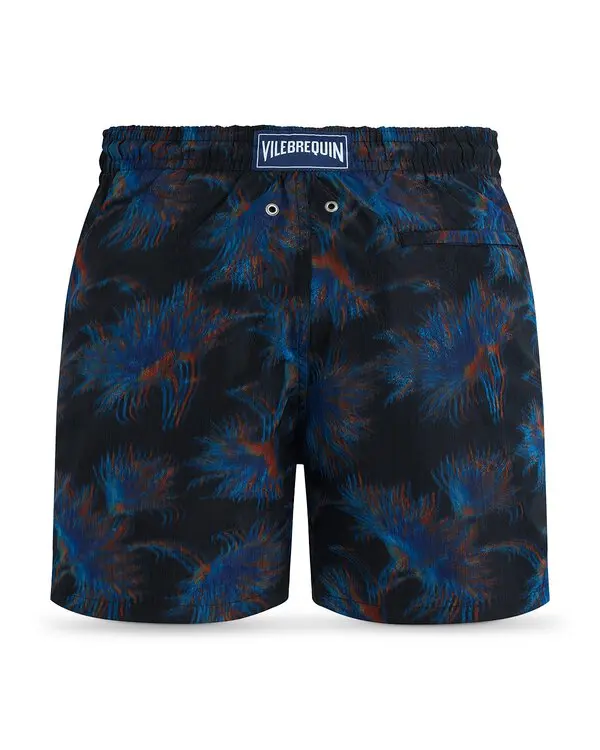 Vilebrequin X Maison Bucol Kyoto Printed Swim Shorts - Black