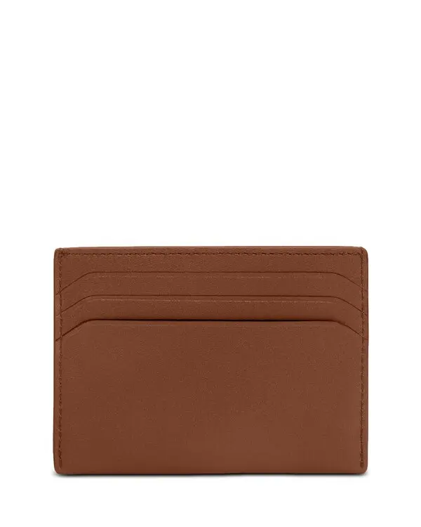 Tumi Slim Card Case - Cognac