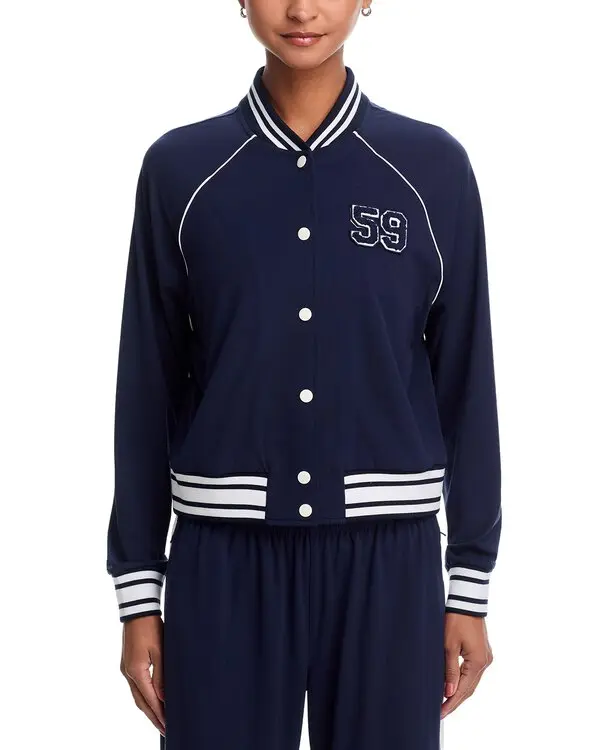 Splits59 Hayes Varsity Rigor Jacket - Indigo