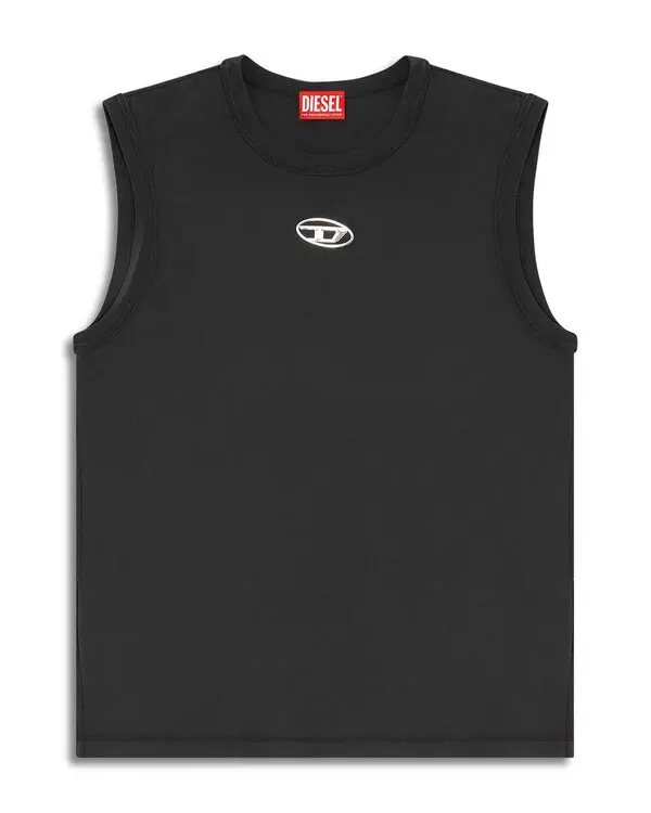 DIESEL® Logo Graphic Tank Top - Black