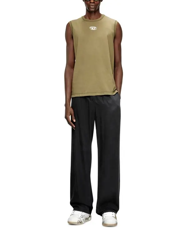 DIESEL® Logo Graphic Tank Top - Leaf Green