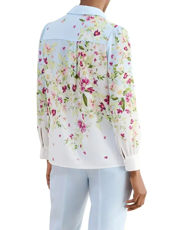 HOBBS LONDON Sabina Floral Print Shirt