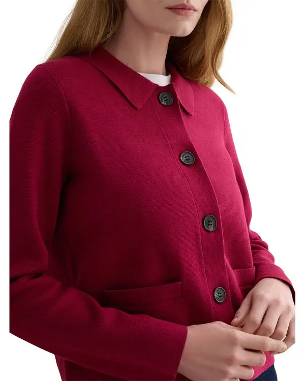 HOBBS LONDON Mia Jacket - Beetroot Pink