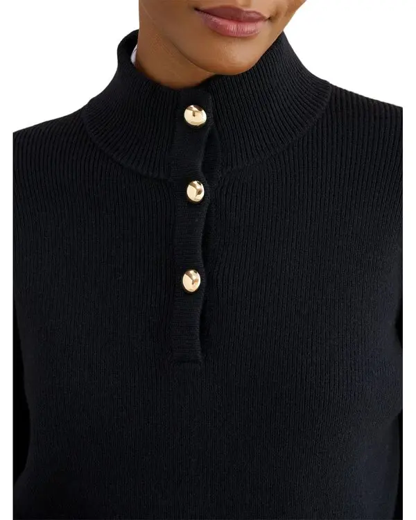 HOBBS LONDON Adler Mock Neck Pullover Sweater
