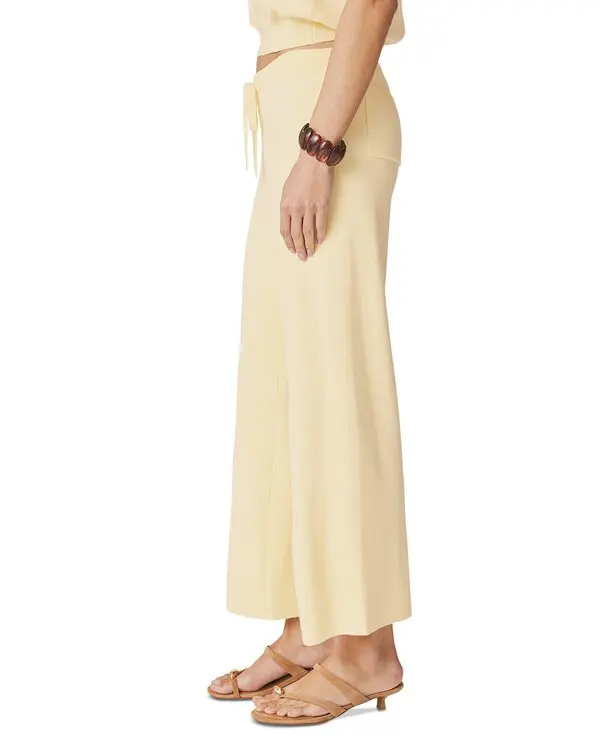 Splendid Christa Crop Sweater Pants - Honeysuckle