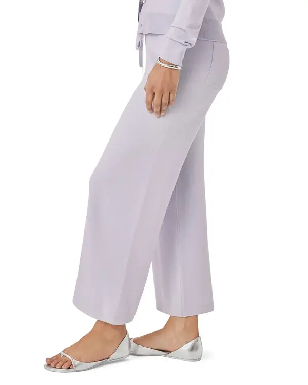 Splendid Christa Cropped Sweater Pants - Lavender