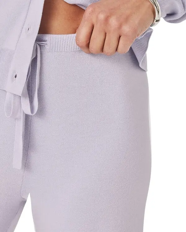Splendid Christa Cropped Sweater Pants - Lavender