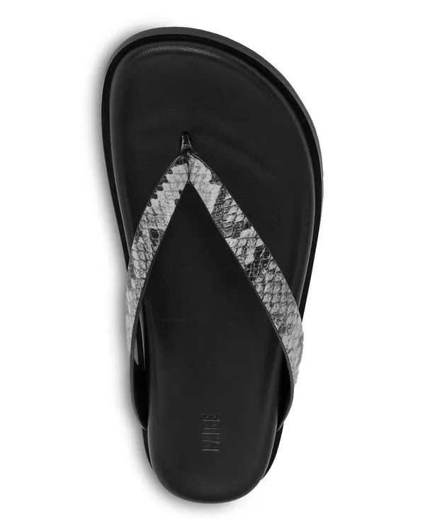 Paige Zadie Flat Sandals - Tan Multi