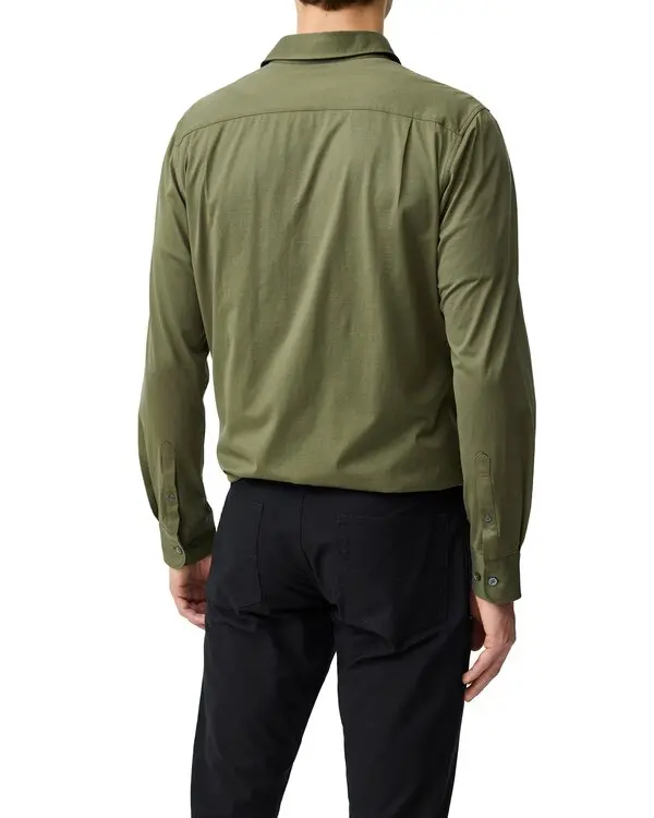 Rodd & Gunn Ascot Park Long Sleeve Slim Fit Shirt - Khaki