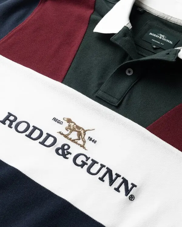 Rodd & Gunn Heathridge Color Blocked Polo